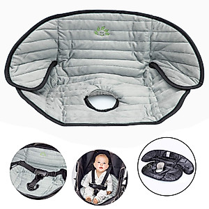 Piddle Pad Car Seat Protector - Stroller Potty Pad, Waterproof Liners for Potty Training, Baby Car Seat Cover (Gray 2pcs)