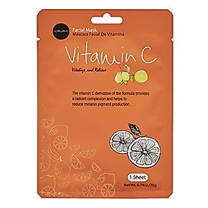 Celavi Essence Facial Face Mask Paper Sheet Korea Skin Care Moisturizing 12 Pack (Mix - 2 of Each)