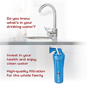 Coldstream Under Counter Water Purification System - Water Filter for Kitchen Sink, Under Counter Water Purifier, Removes PFAs, Provides Clean Water Right from Your Tap