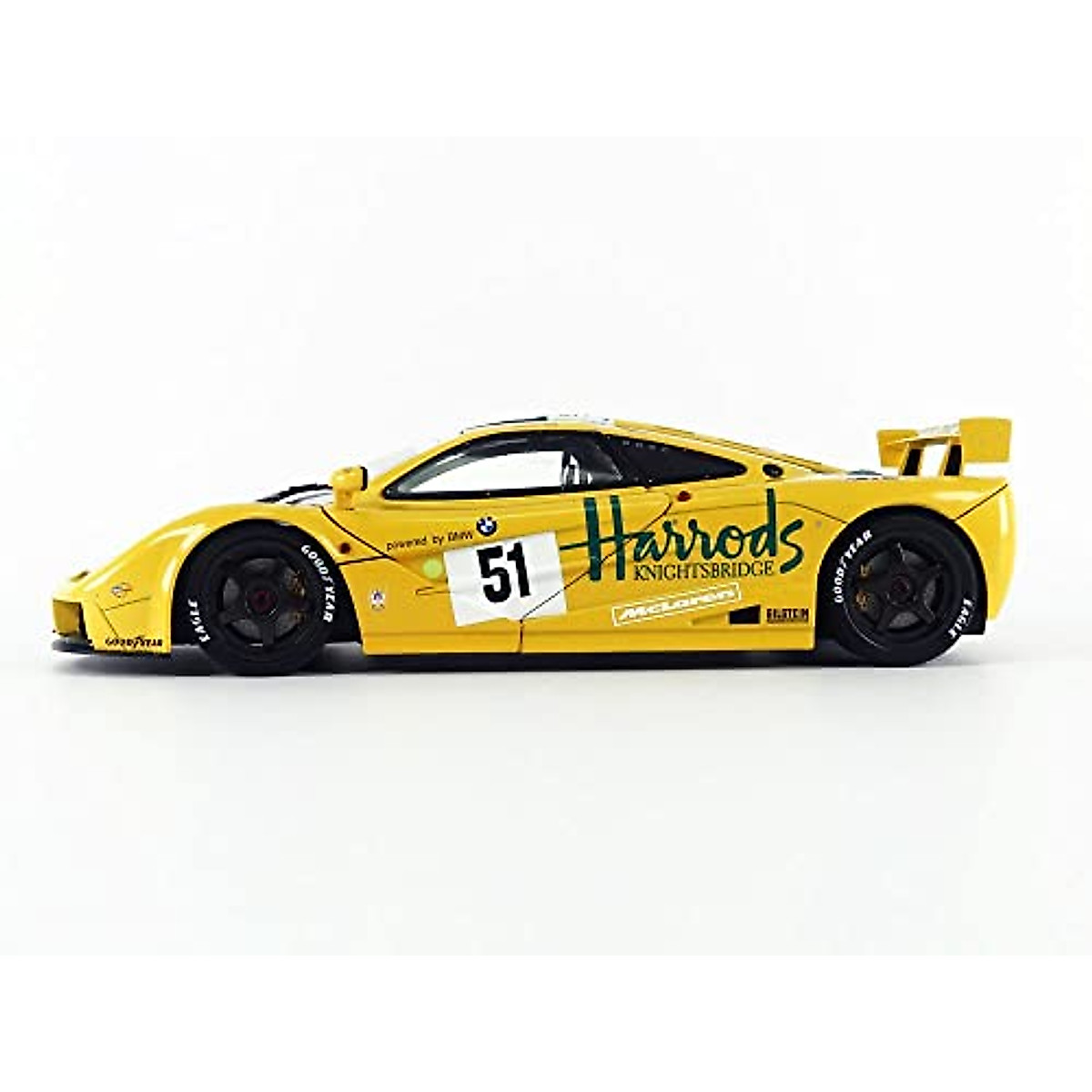 solido S1804105 1:18 F1 GT-R Short Tail 24h Le Mans 1995-Harrods McLaren Collectible Miniature car, Multi