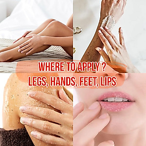 Organic Grapefruit Salt Scrub Moisturize & Soften Skin, Pure Natural Skincare Exfoliator, Shower Scrub For Exfoliating Dead Sea Cells, Body Scrubber & Face Cleanse, Infused Essential Oil & Nutrients