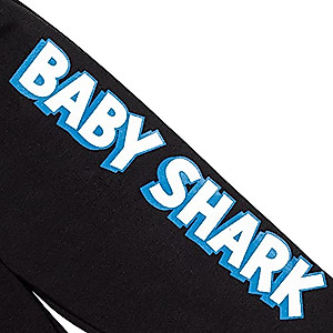Pinkfong Baby Shark Toddler Boys Long Sleeve T-Shirt Fleece Pant Set Blue 3T