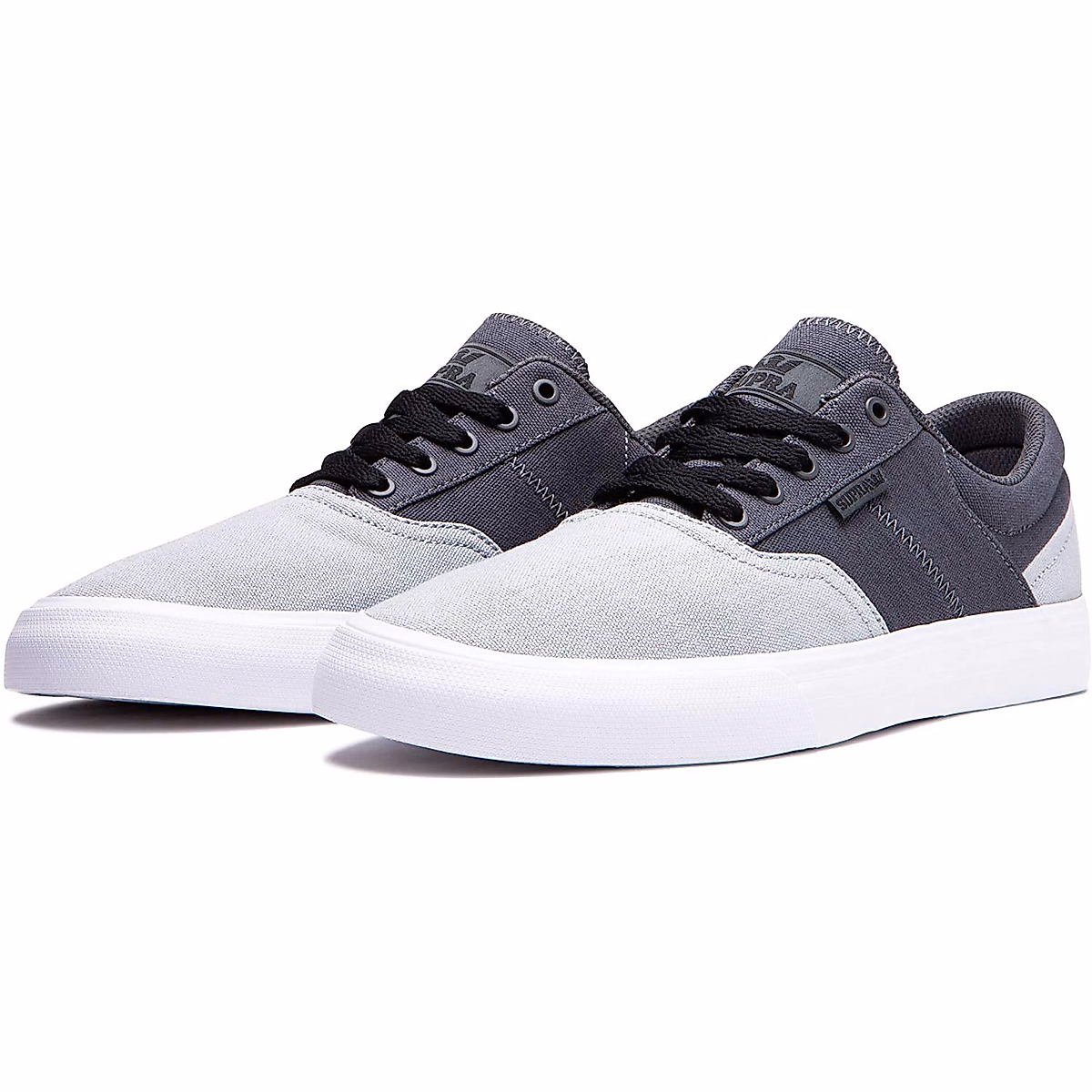 Supra Men's Cobalt Skateboarding Shoes, Grey Lt Grey Grey White M 76, 7.5 UK