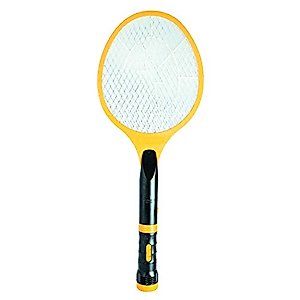Beastron Bug Zapper, Electric Fly 3000, Yellow Large Size Killer Racket with USB Charging, 1 Pack （Upgraded）