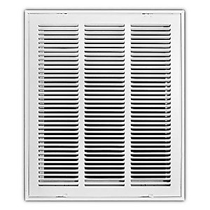 Everbilt 16 in. x 20 in. White Return Air Filter Grille
