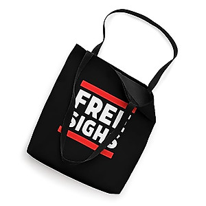 Free Sighs FunnyFree-Hugs Parody Grumpy Bad Attitude Tote Bag