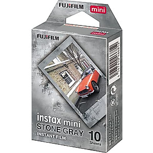 Fujifilm Instax Mini Stone Gray Film - 10 Exposures