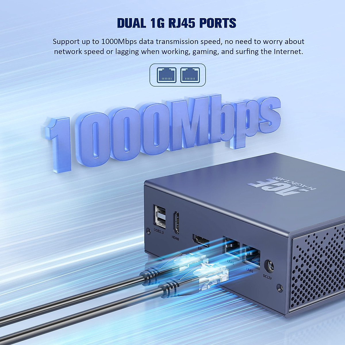 Mini PC Intel 12th Gen N95(up to 3.40Ghz) 16GB DDR4 512GB M.2 SSD Mini Desktop Computer Windows 11 Pro Gigabit Ethernet, 4K UHD, Dual Wi-Fi, BT 4.2 Mini Desktop Computer