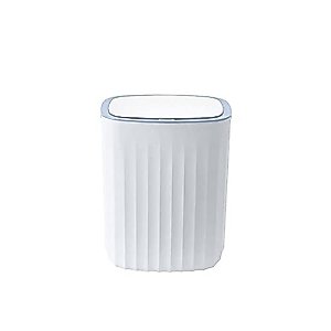 UNNIQ Trash can, Waterproof Sensor Trash Can, Bathroom Trash Bin with Lid, Office Touchless Garbage Can
