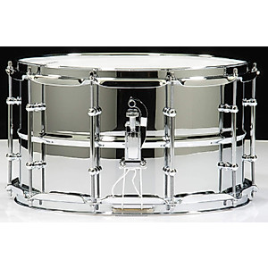 Ludwig Supralite Steel Snare Drum 14 x 8 in.