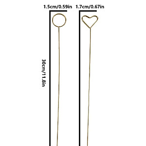 80PCS Gift Card Holder, Table Number Holders Floral Card Holder Stick, Bouquet Holder Place Card Holders Picture Holder Photo Holder Reserved Table Signs Table Decorations for Wedding and Party