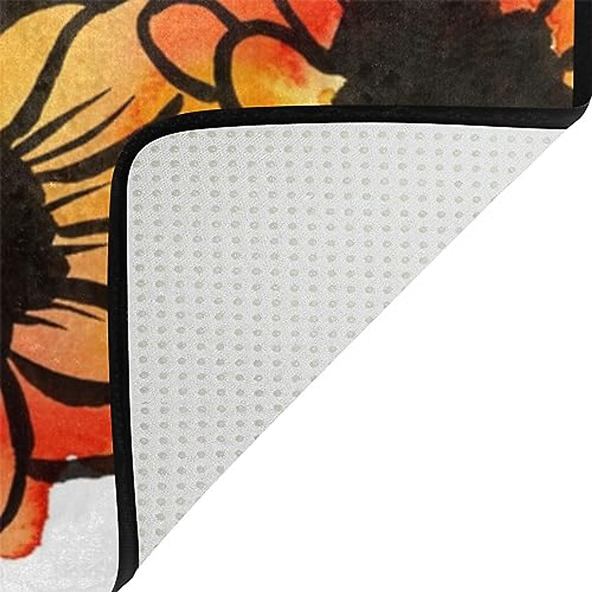 Doormat Welcome Door Mat-Vibrant Yellow Sunflower,Living Room Kitchen Floor Mat Home  Indoor Outdoor Decoration 24X16INCH