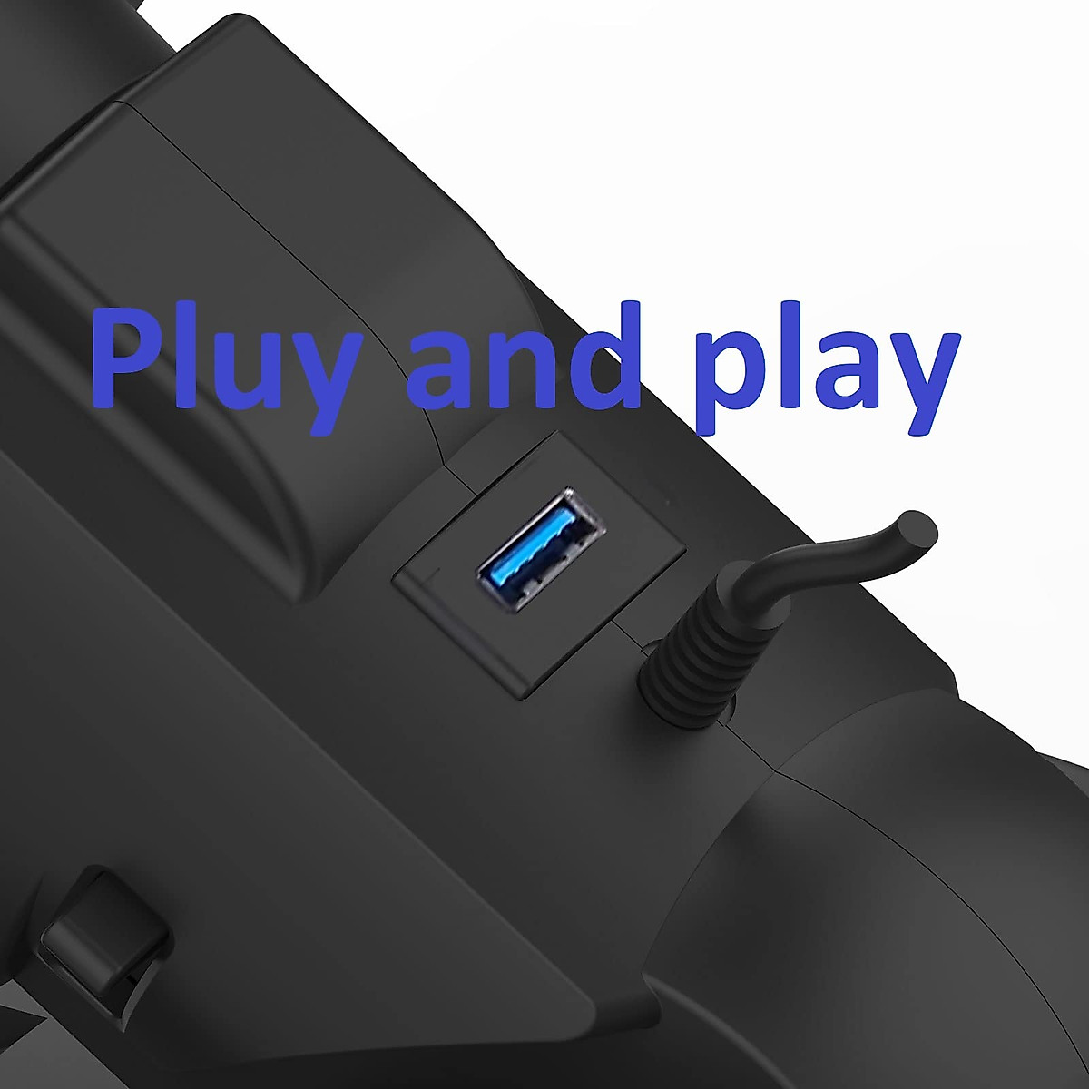 DOYO Xbox 360 Game Racing Wheels,PC Steering Wheel Plug and Play Gaming Driving Volante 180° USB with Pedals Shifter Bundle for XBOX 360 / Windows PC / PS3 /Nintendo switch/Android