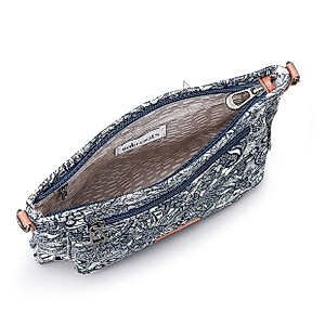 Sakroots Camden Small Crossbody Bag (Navy Spirit Desert 3)