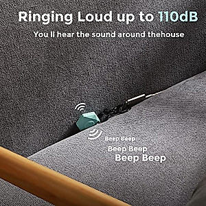 Swissdigital Design Key Finder Locator Works Apple Find My Bluetooth, Tracker Works with Apple Find My for Backpacks, Keys and Personal Items