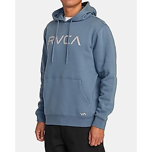 RVCA Big Pullover Hoodie Industrial Blue LG