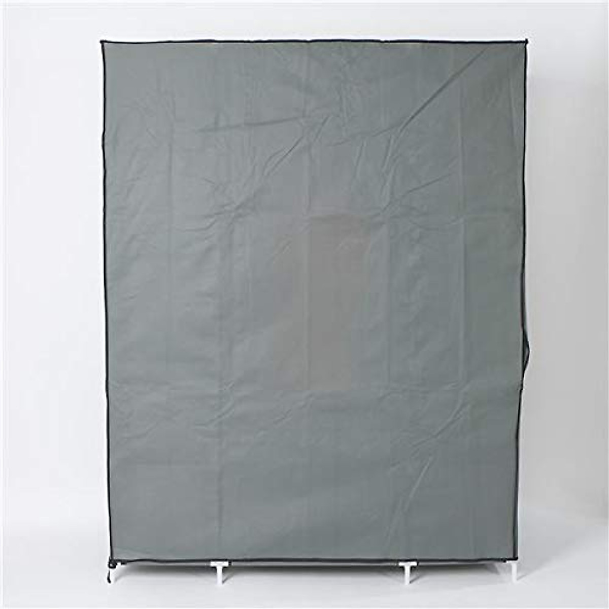 AUTOKOLA Home 5-Layer 12-Compartment Non-Woven Fabric Wardrobe Portable Closet Gray (133x46x170cm) 3-7 Days Delivery