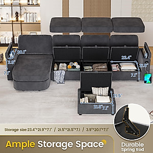 Sectional Couch for Living Room Furniture Set