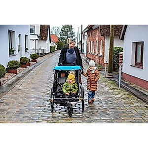 Burley D'Lite X, 2 Seat Kids Bike Trailer & Stroller