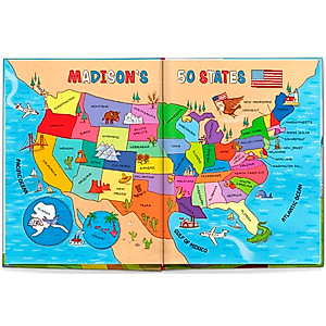 USA Road Trip - Personalized Children's Story - I See Me! (Hardcover)