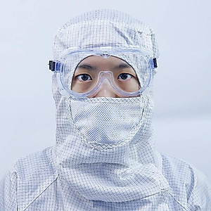 Safety Goggles Eye Protection Anti Fog Over Glasses Scratch Resistant Vented