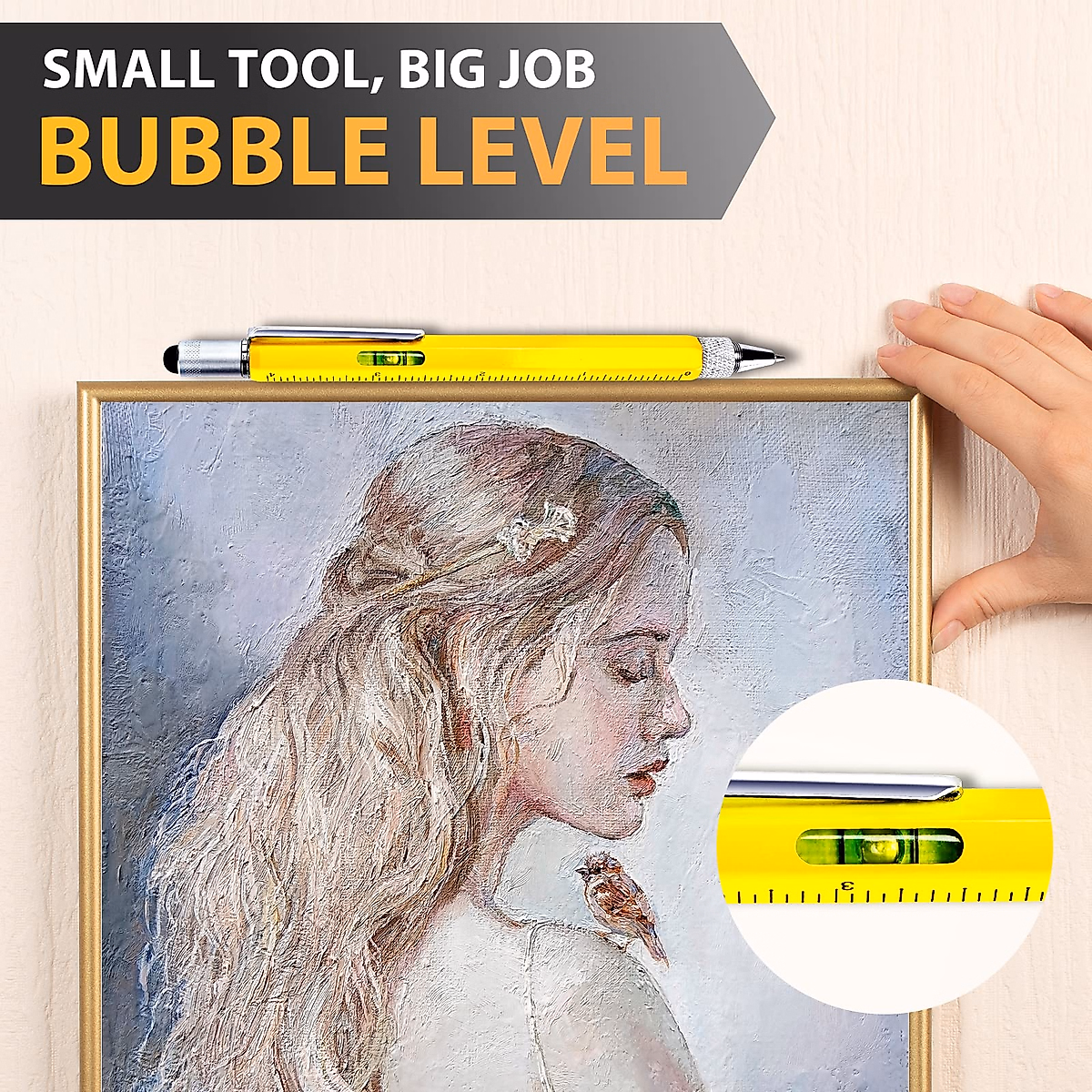 Gifts for Men Multitool Pen - Stocking Stuffers for Men Gifts for Dad Unique Christmas Gifts for Men Who Have Everything Pocket Multi Tool Cool Gadgets for Men Husband Boyfriend Mechanic Tools for Men