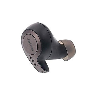 BLLQ 12 PCS Replacement Ear Gels Ear Buds Tips Eargels Eartips for Jabra Elite 75t Earbuds / Jabra Elite Active 65t Earbuds / Jabra Elite 65t Earbuds , S/M/L 3 Size 6 Pairs, Gray 75t Tips