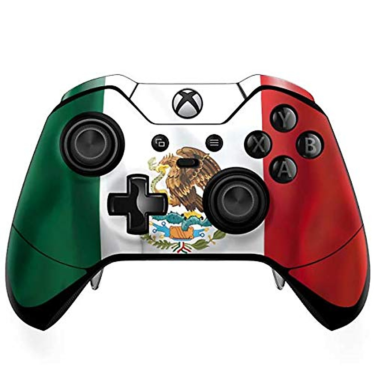 Skinit Decal Gaming Skin Compatible with Xbox One Elite Controller - Originally Designed Mexico Flag Design