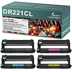 (DR-221CL) DR-221CL Drum Units (4-Pack) Black, Cyan, Magenta, Yellow: Replacement for Brother DR-221CL Drum Unit Works with HL-3140CW HL-3150CDN HL-3180CDW MFC-9130CW MFC-9140CDN Printer