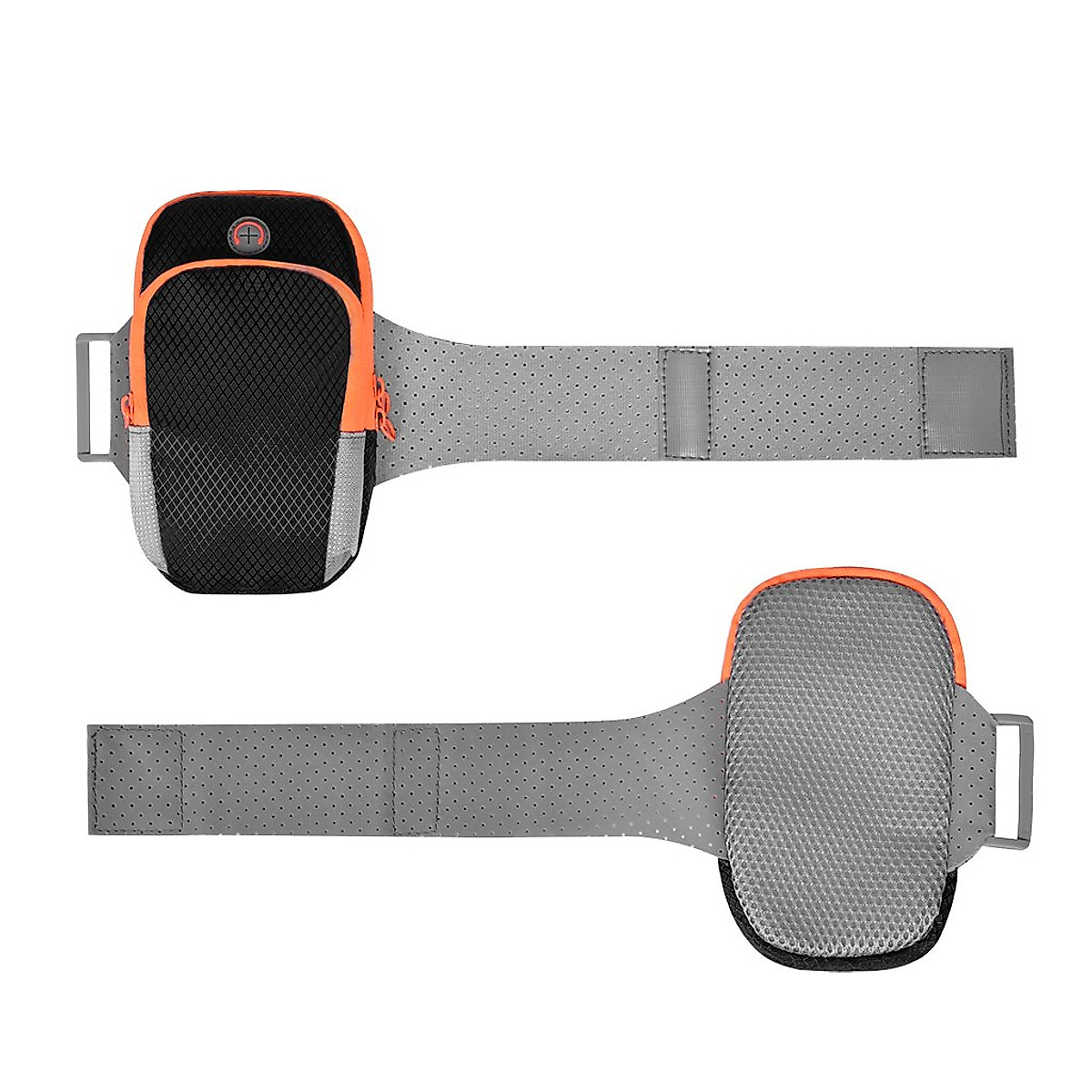 Workout Sports Armband Case Sweatproof Exercise Gym Running Cell Phone Armband Pouch Holder for iPhone Xs Max X 8 7 Plus Galaxy S10 S9 S8 Plus Google Pixel OnePlus 6 LG G8 V50 ThinQ Stylo 4 (Black)