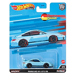 Hot Wheels Car Culture Circuit Legend, Premium 1:64 Scale Die-Cast Porsche 911 GT3 RS, Collectable Vehicle