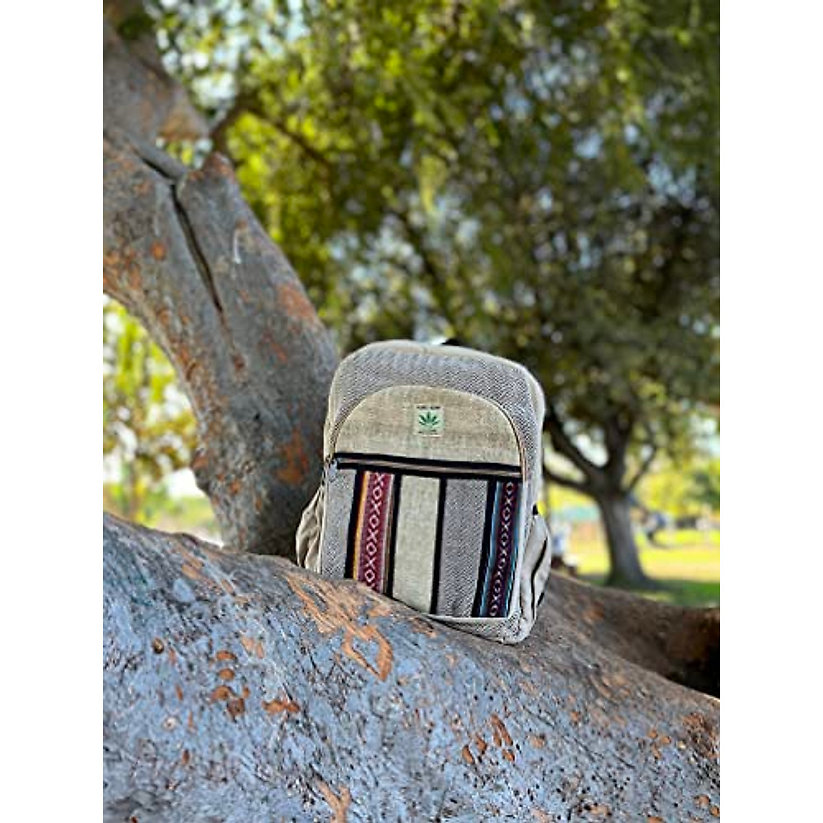 large hemp backpack, hippie backpack, trekking backpack, traveling backpack, nepali backpack, himalayan backpackge (BG-013-LRG)