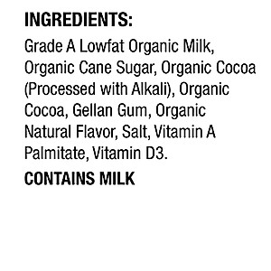 Horizon Organic Shelf-Stable 1% Low Fat Milk Boxes, Chocolate, 8 oz., 18 Pack