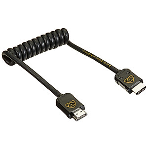 Atomos ATOM4K60C5 ATOMFLEX PRO HDMI 2.0 30cm Coiled Cable (Full To Full)
