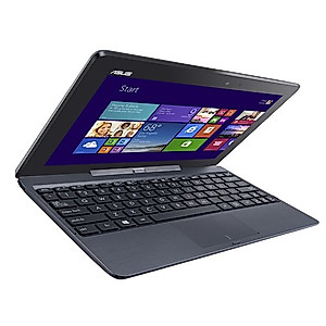 Asus Transformer Book T100TA-C2-EDU 10.1-Inch 64GB Touchscreen Laptop with Keyboard | Windows 8.1 Pro Eligible to Upgrade to Win10 (Renewed)