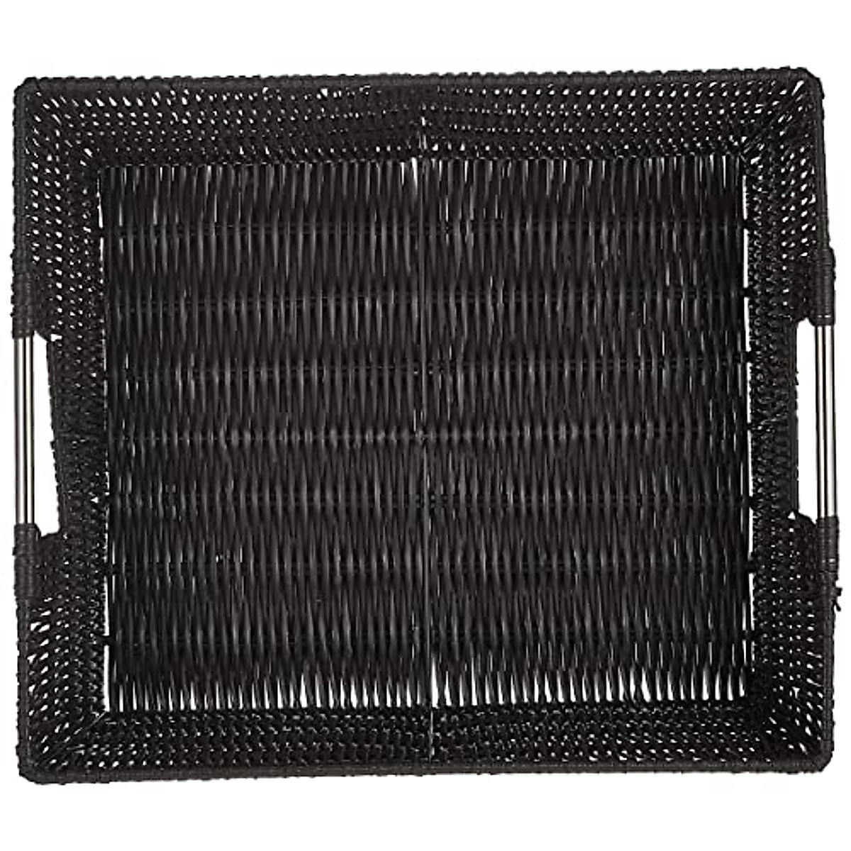 Whitmor Rattique Shelf Tote Espresso