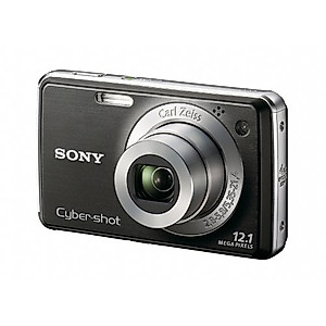 Sony Cybershot DSC-W220 12.1MP Digital Camera with 4x Optical Zoom with Super Steady Shot Image Stabilization (Black)