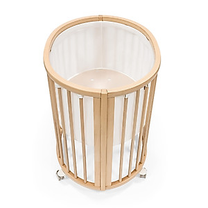 Stokke Sleepi Mini Mesh Liner, White - Breathable 3D Mesh for Safe Sleep - Compatible with Stokke Sleepi Mini - Machine Washable