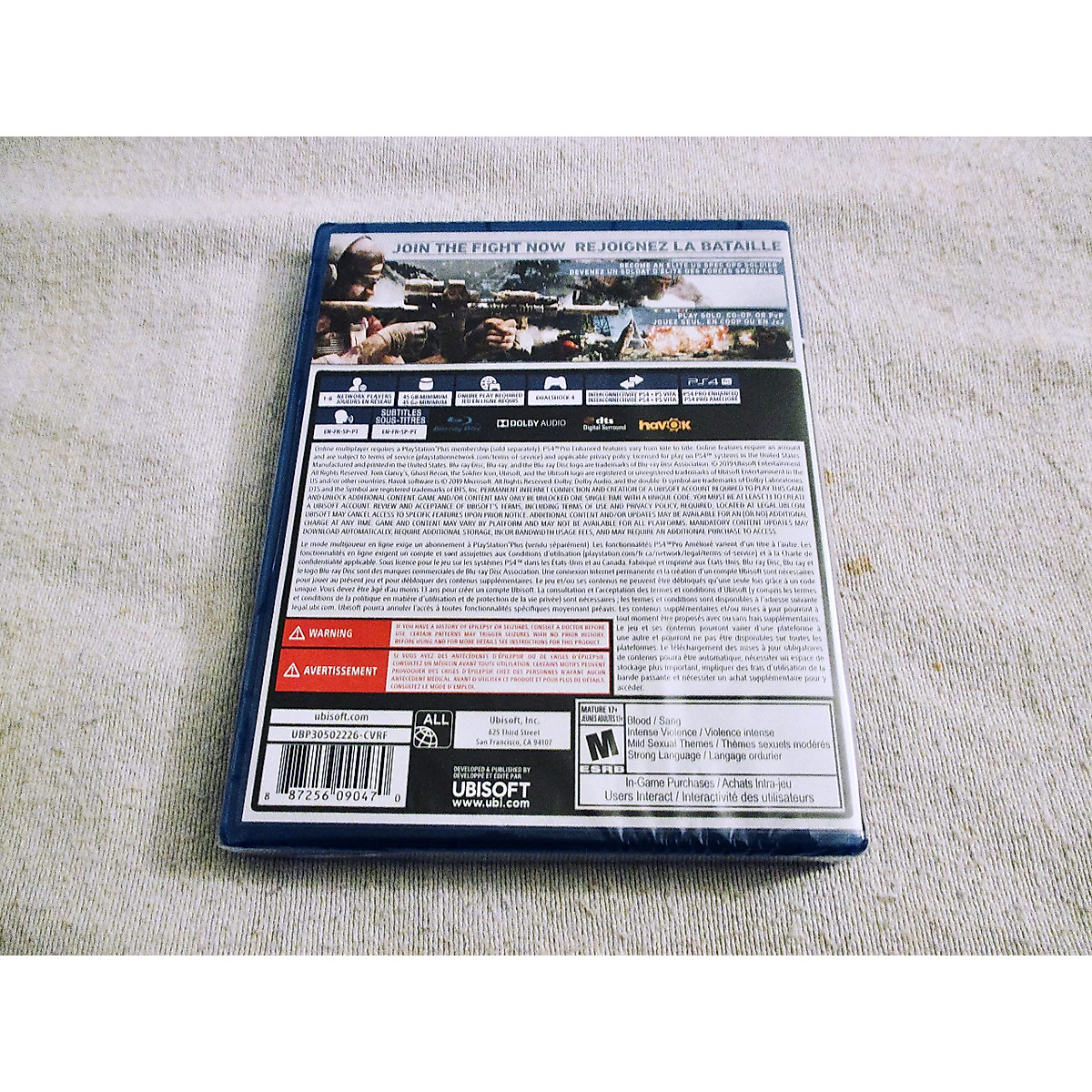 Ghost Recon Breakpoint Playstation 4 | PS4 | PS5 Upgradeable