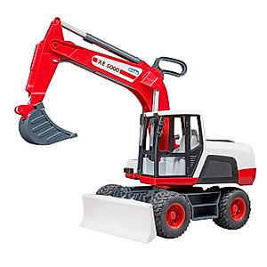Bruder 03411 Wheeled Excavator Red/White