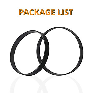 JEDELEOS Replacement Belts for Bissell CleanView Swivel Rewind Pet Reach Upright Vacuum, Fit Model 3198, 3198A, 3197, 3197A, 3196, 3195 Series (Pack of 2)