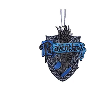 Nemesis Now Harry Potter Ravenclaw Crest Hanging Ornament, Blue, 8cm