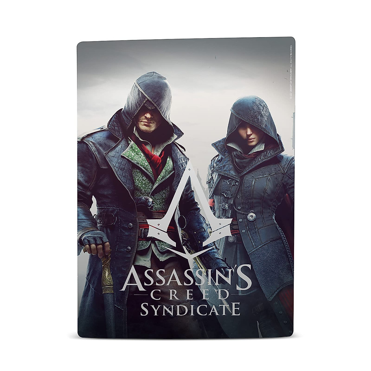 Head Case Designs Officially Licensed Assassin's Creed The Rooks Syndicate Graphics Vinyl Faceplate Sticker Gaming Skin Decal Cover Compatible With Sony PlayStation 5 PS5 Digital Edition Console