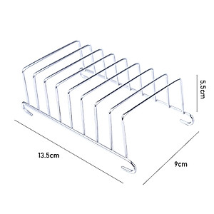 Toast Rack Air Fryer Accessories Stainless Steel Bakeware Food Cooling Grid Loaf Stand for Restaurant Kitchen Supplies