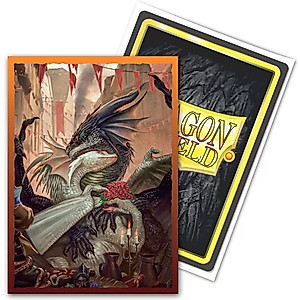 Dragon Shield Sleeves – Valentine Dragons 100 CT - MGT Card Sleeves are Smooth & Tough - Compatible with Pokemon, Yugioh, & Magic The Gathering Card Sleeves