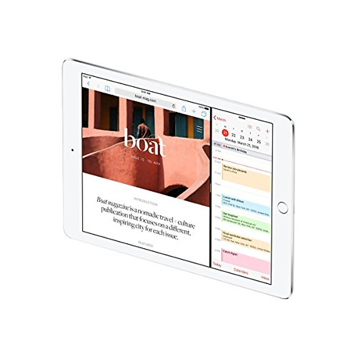 iPad Pro 9.7-inch (32GB, Wi-Fi + Cellular, Silver) 2016 Model (Renewed)