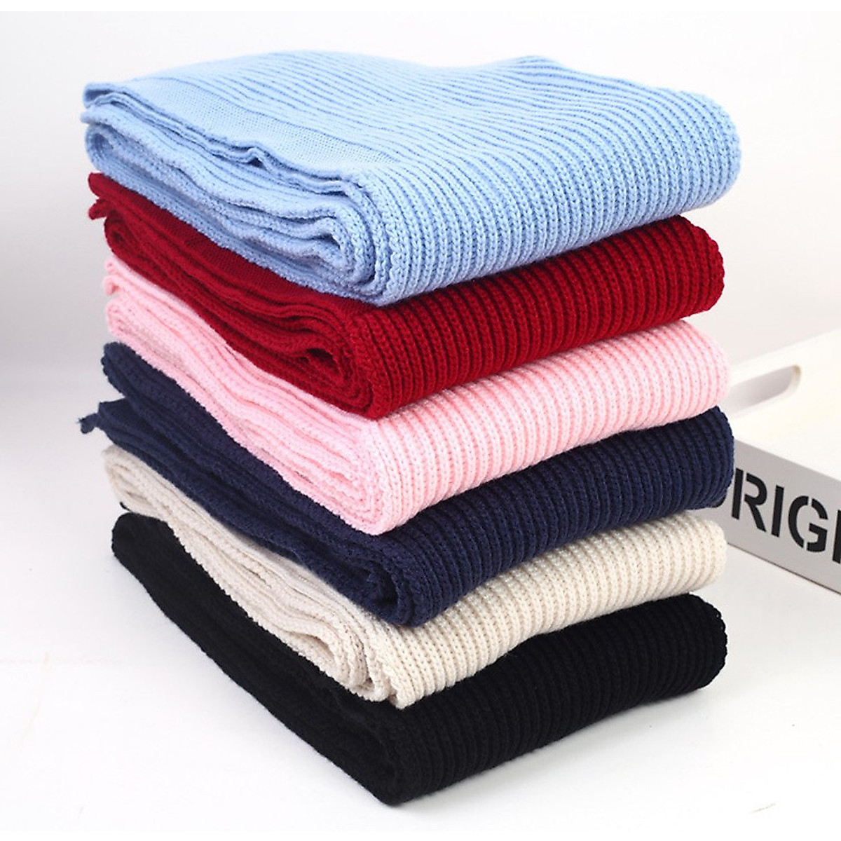 Elufly Women Winter 3 in 1 Hooded Hat Scarf Wrap Shawl Crochet Knit Pullover Neckwarmer (black)