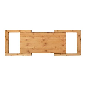Lipper International 8841 Bamboo Wood Over-the-Sink Expandable Cutting Board, 34" x 11 1/2" x 3/4"