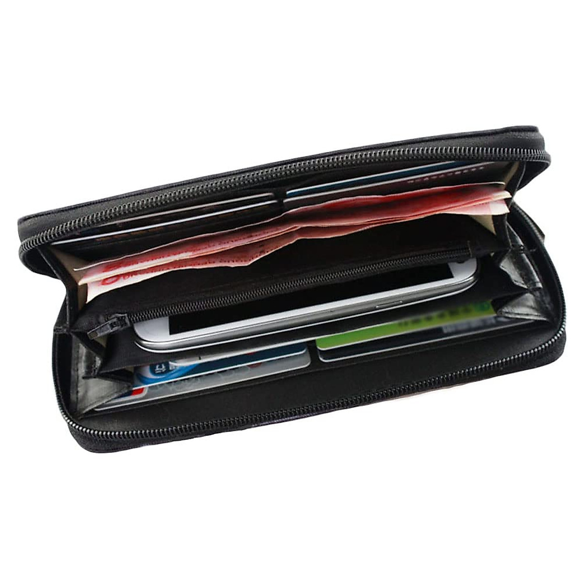 WANHONGYUE Tokyo Ghoul Anime Wallet Zipper Long Clutch Bag Credit Card Holder Purse with Coin Pocket 5