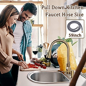 Faucet Hose for American Standard M922367-007220a, Kitchen Faucet Replacement Hose, American Standard Kitchen Faucet Parts, Pull Down Faucet Hose Replacement - 59inch